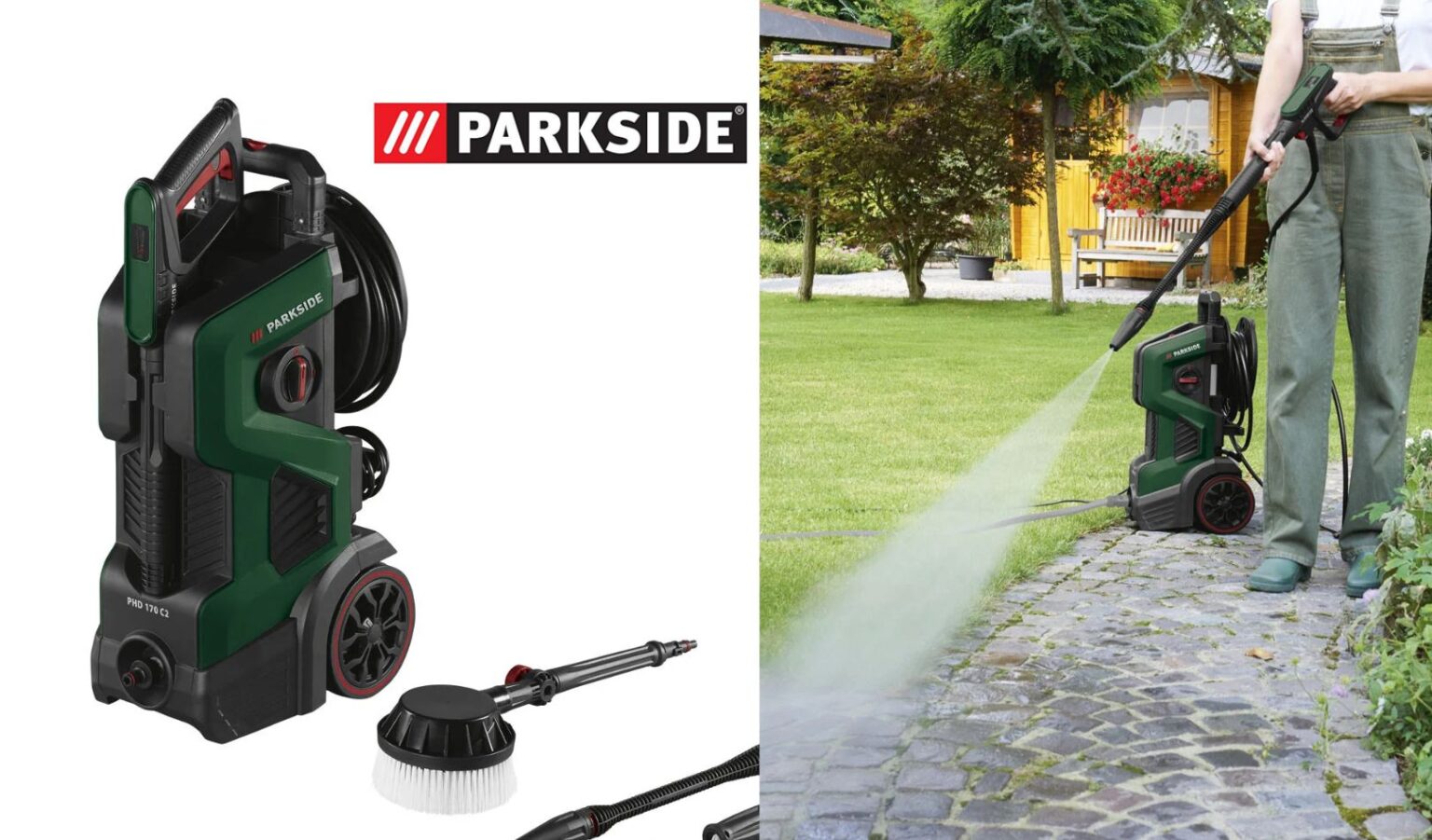 Parkside : Le Nettoyeur haute pression de Lidl disponible